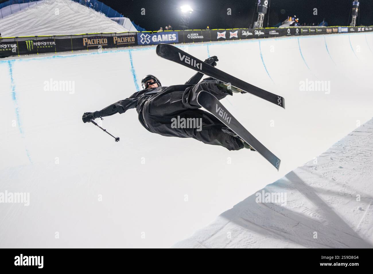 January 24, 2025, Aspen, Colorado, USA: American skier HUNTER HESS ...