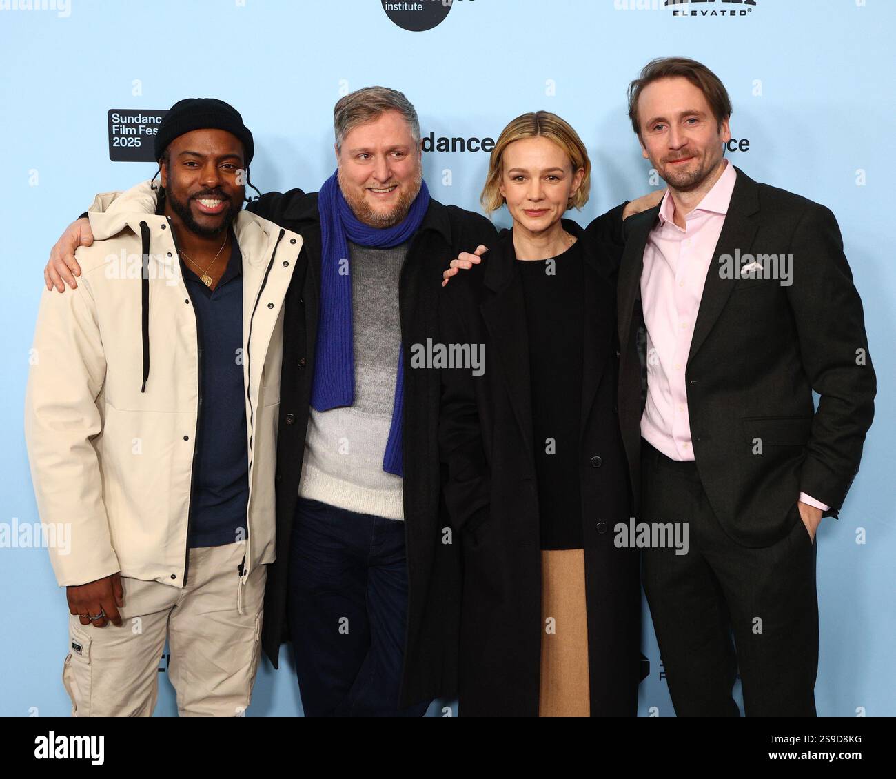 Akemnji Ndifornyen, Tim Key, Carey Mulligan, Tom Basden at arrivals for ...