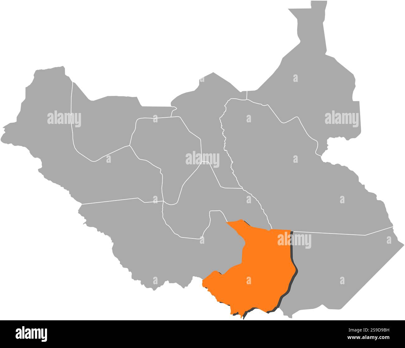 Central equatoria state states hi-res stock photography and images - Alamy