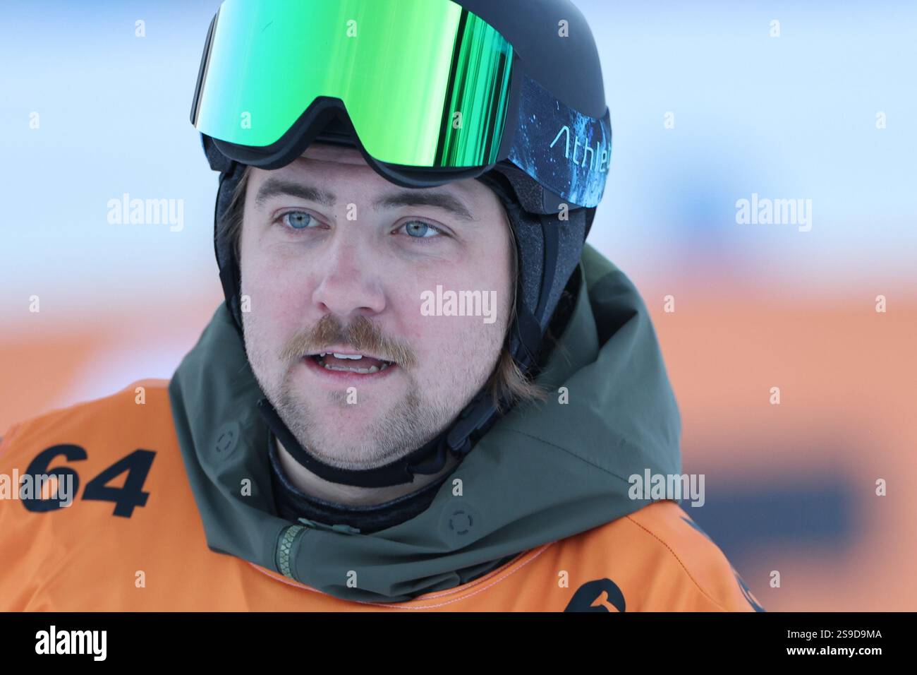 KITZBUEHEL, AUSTRIA - JANUARY 25: kite surfer Valentin Bontus of ...