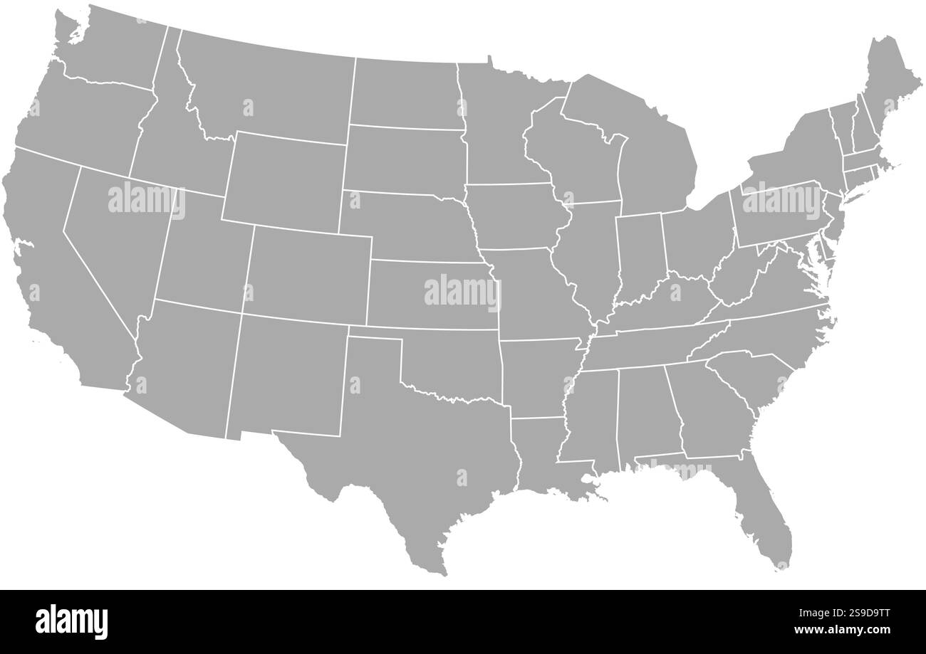 World map with states and provinces hi-res stock photography and images ...