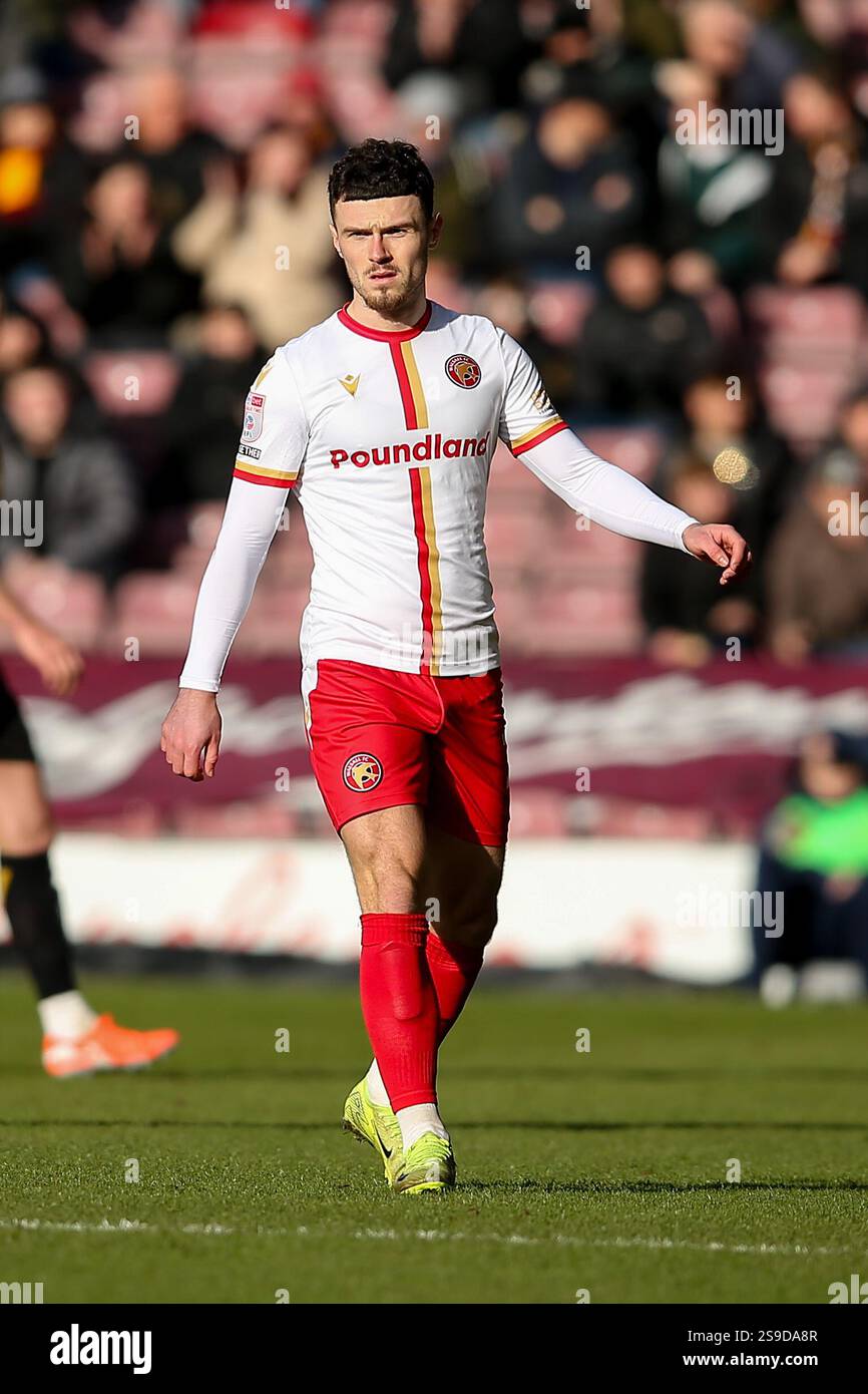 The University of Bradford Stadium, Bradford, England - 25th January ...