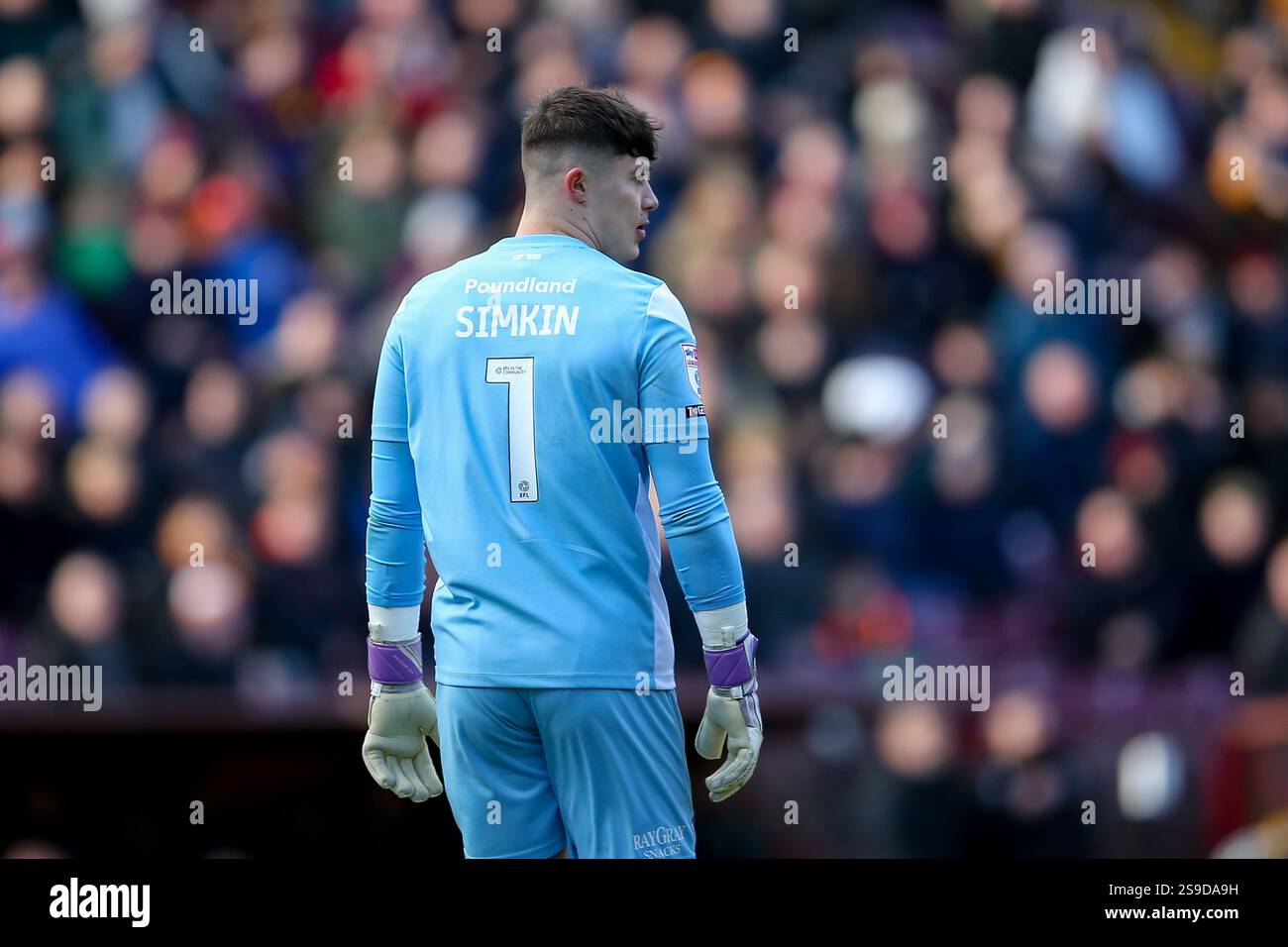 The University of Bradford Stadium, Bradford, England - 25th January ...