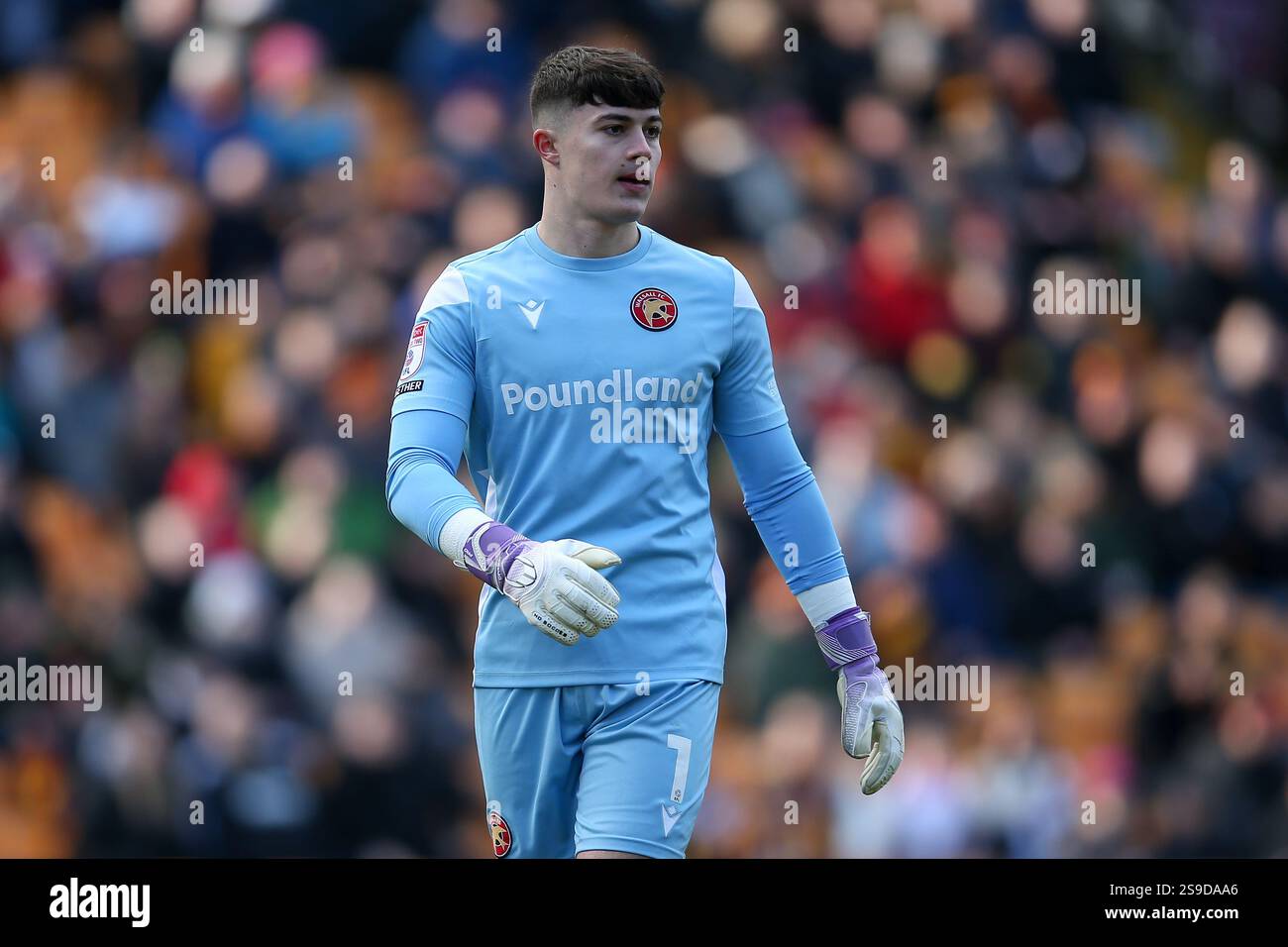 The University of Bradford Stadium, Bradford, England - 25th January ...