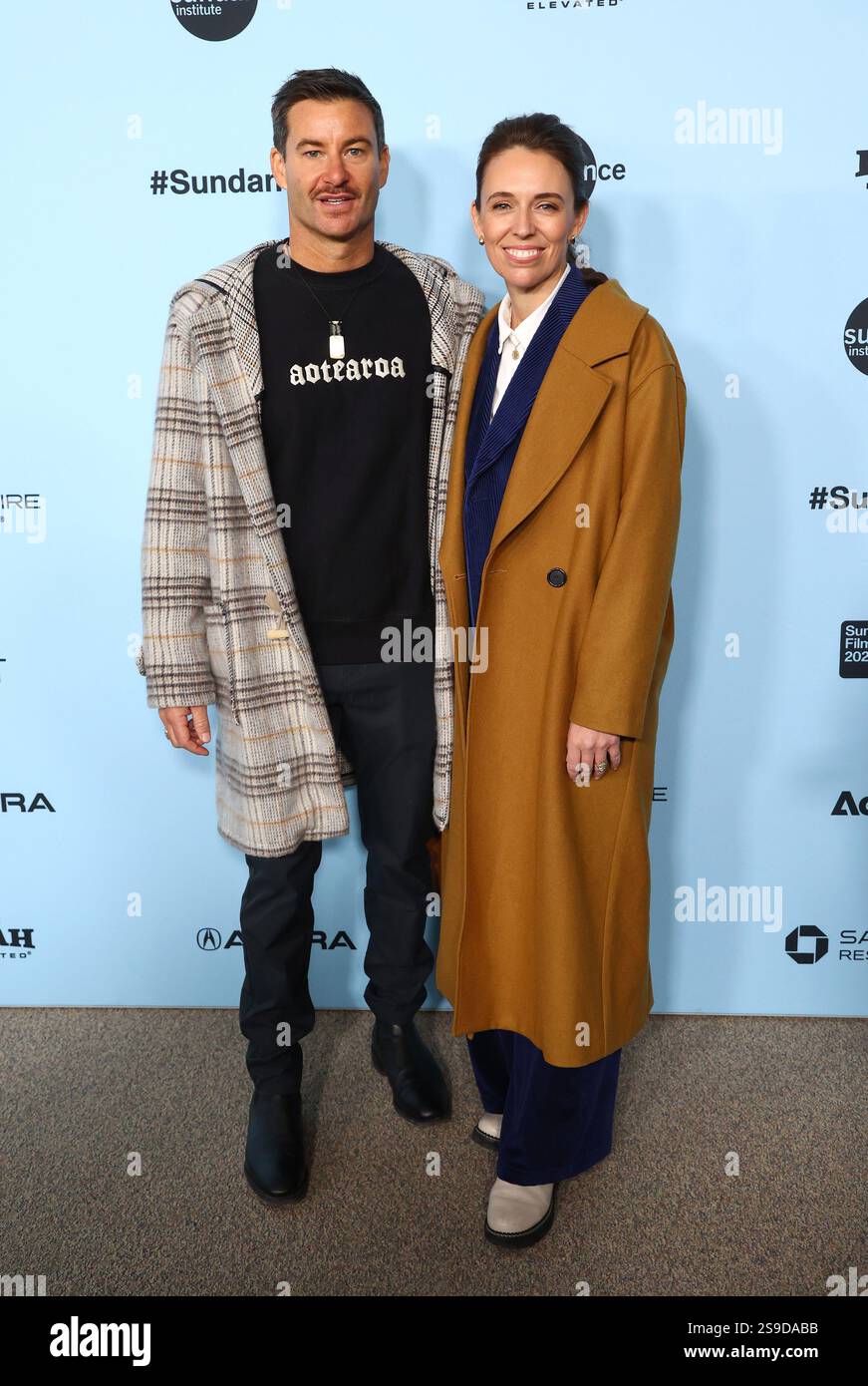Clarke Gayford and Jacinda Ardern arriving to the “Prime Minister ...