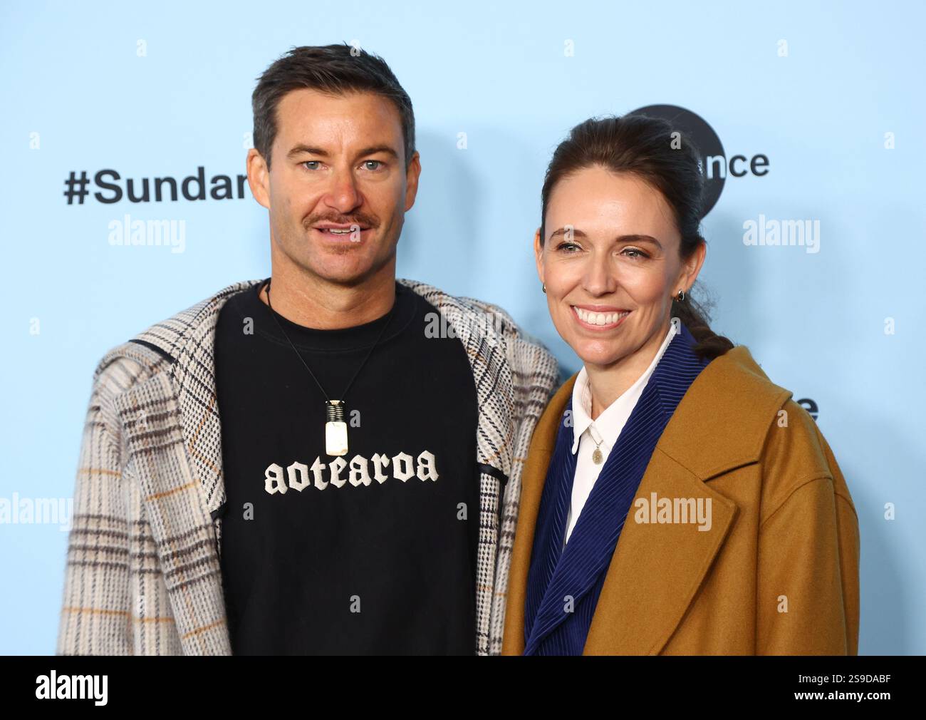Clarke Gayford and Jacinda Ardern arriving to the “Prime Minister ...