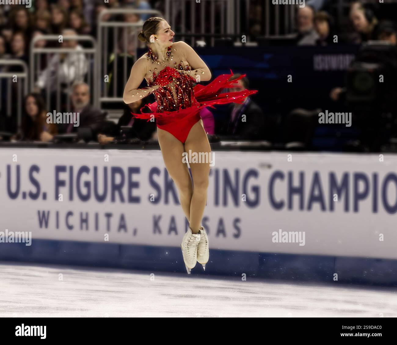 January 24, 2025, Wichita, Kansas, USA: SARAH EVERHARDT performs the ...