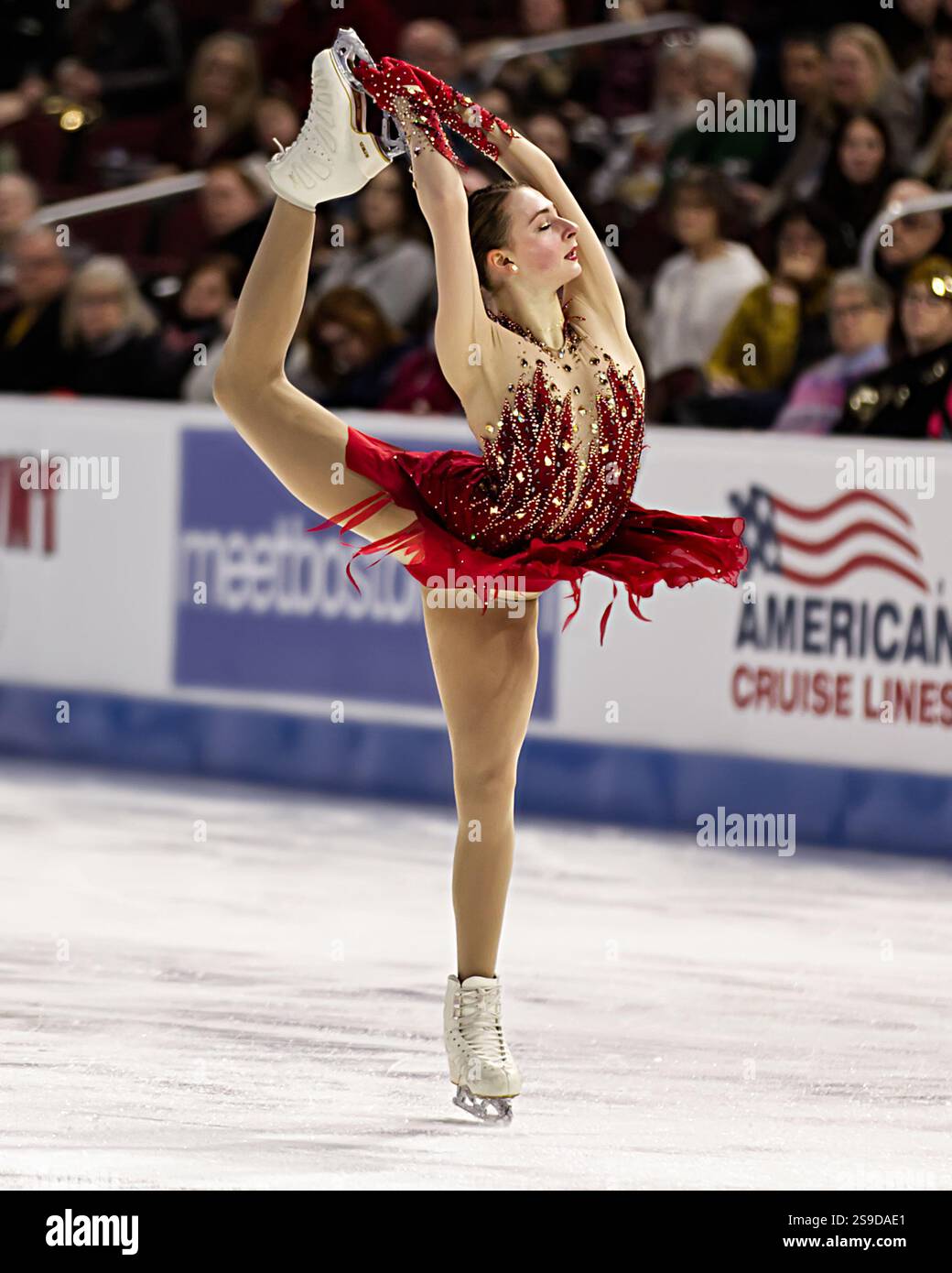 January 24, 2025, Wichita, Kansas, USA: SARAH EVERHARDT performs the ...