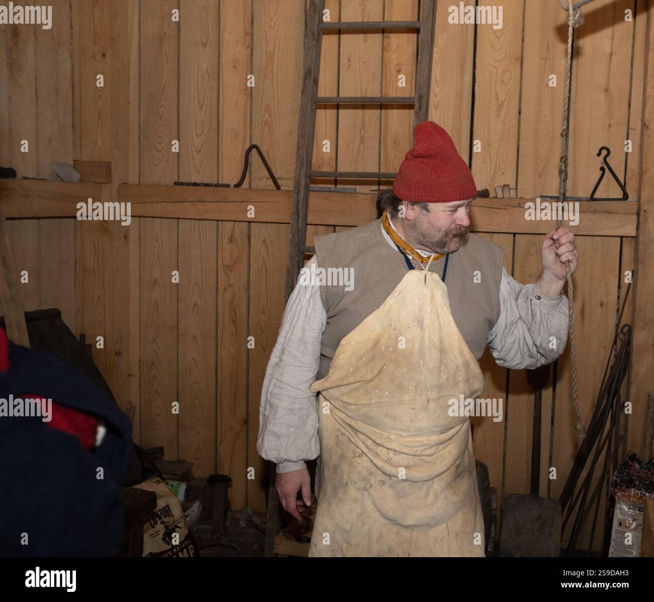 Nouvelle Annee, French colonial outpost Stock Photo - Alamy