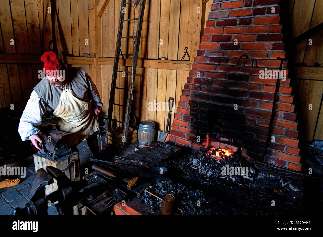 Nouvelle Annee, French colonial outpost Stock Photo - Alamy