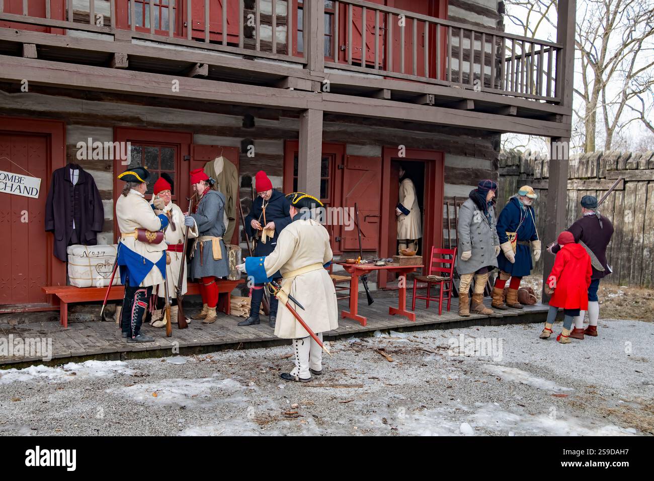 Nouvelle Annee, French colonial outpost Stock Photo - Alamy