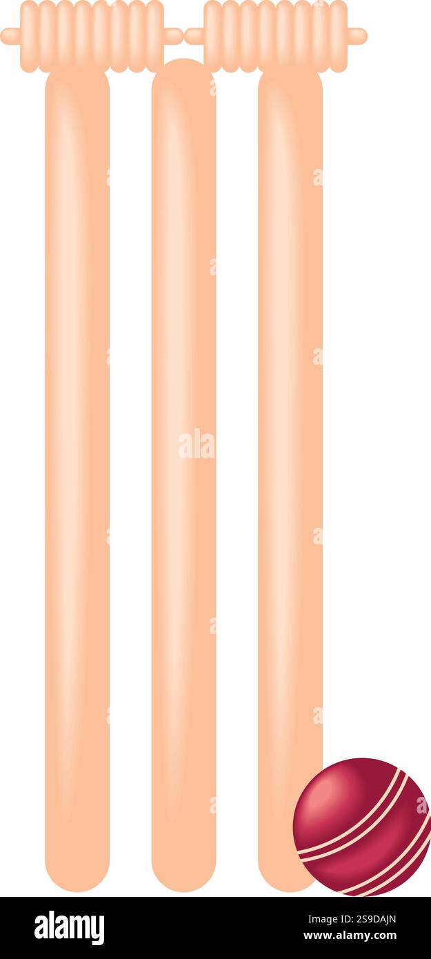 Cricket stumps icon Stock Vector Image & Art - Alamy