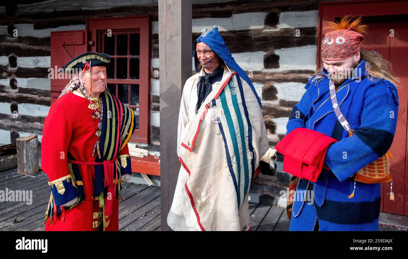 Nouvelle Annee, French colonial outpost Stock Photo - Alamy