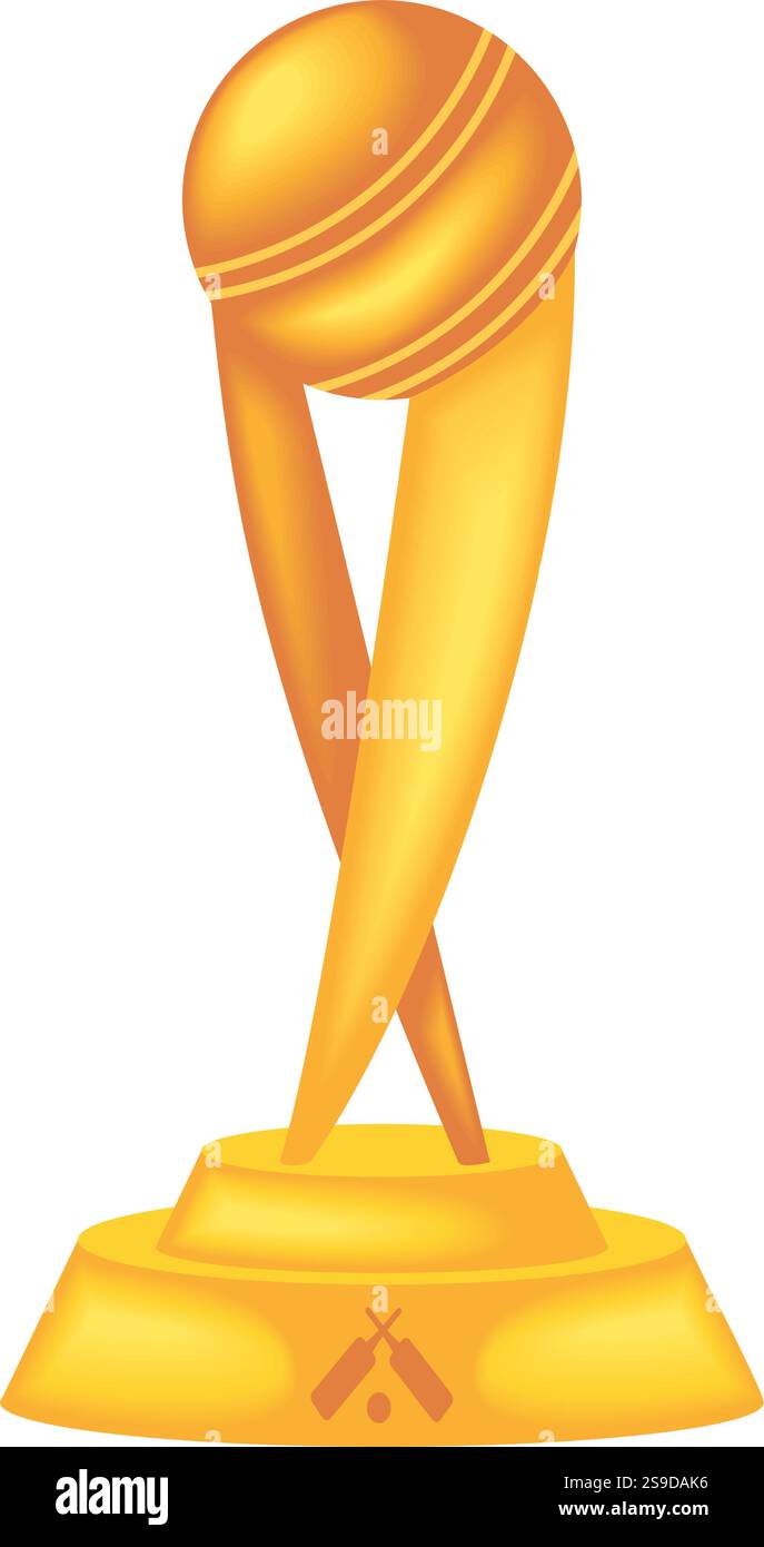 Cricket trophy icon Stock Vector Image & Art - Alamy