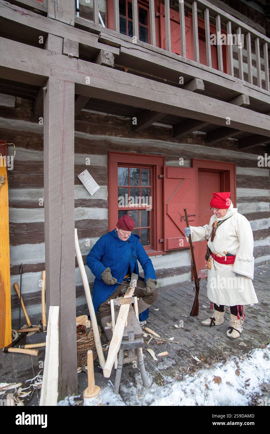 Nouvelle Annee, French colonial outpost Stock Photo - Alamy