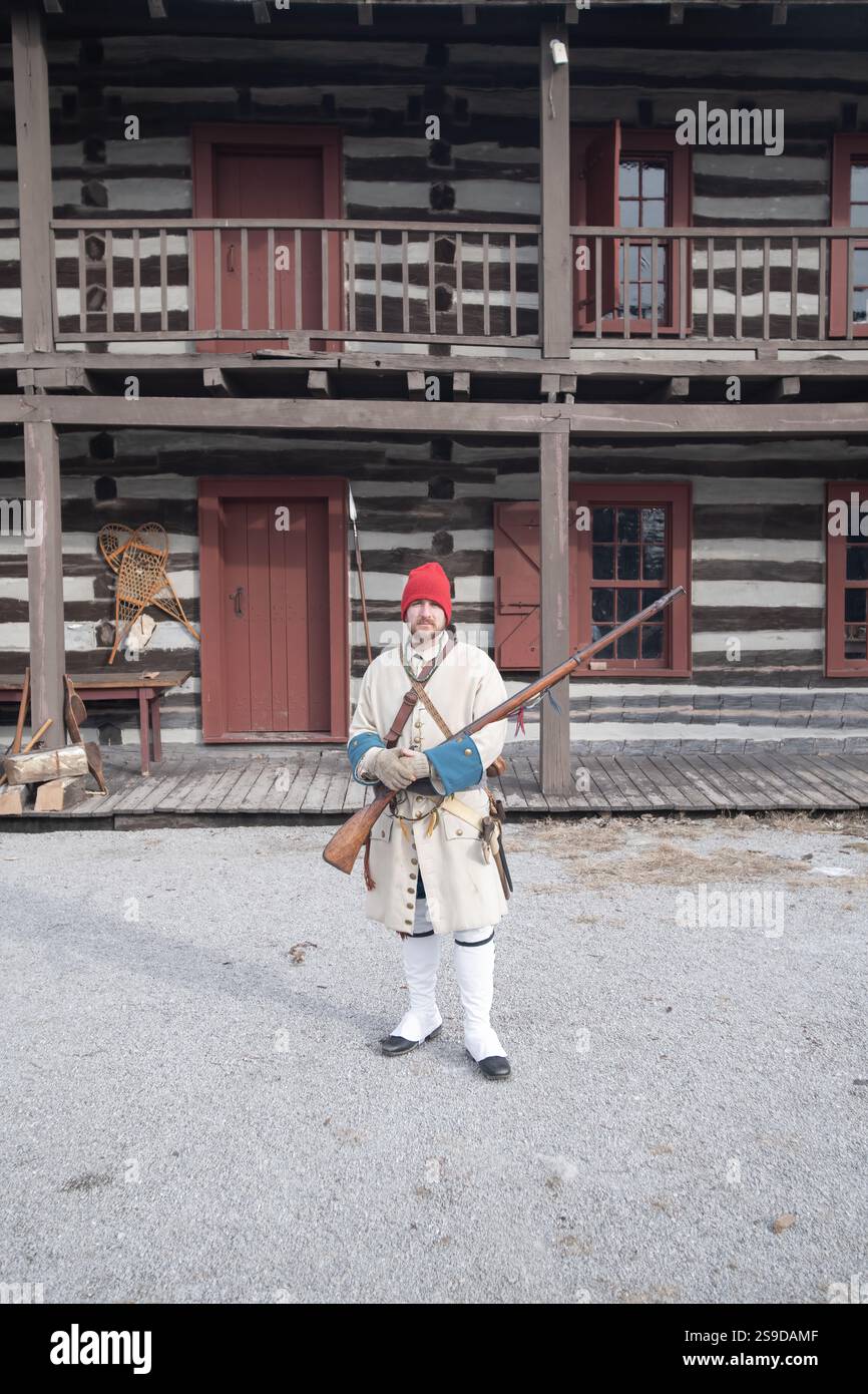 Nouvelle Annee, French colonial outpost Stock Photo - Alamy