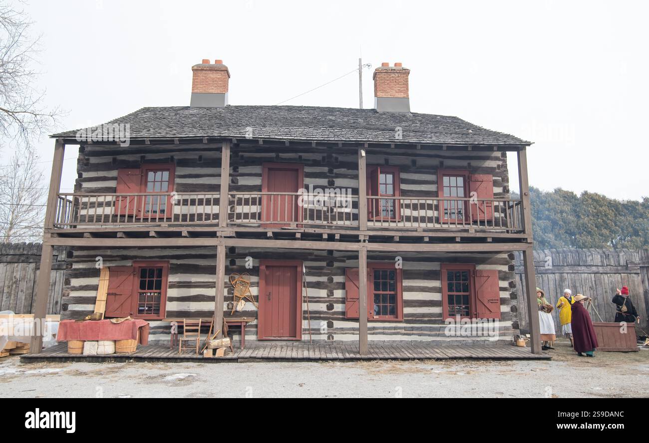 Nouvelle Annee, French colonial outpost Stock Photo - Alamy