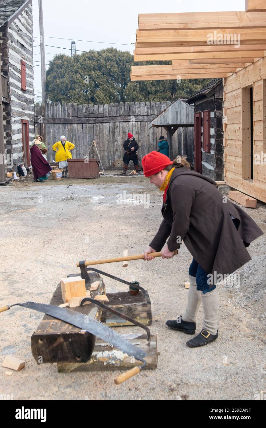 Nouvelle Annee, French colonial outpost Stock Photo - Alamy