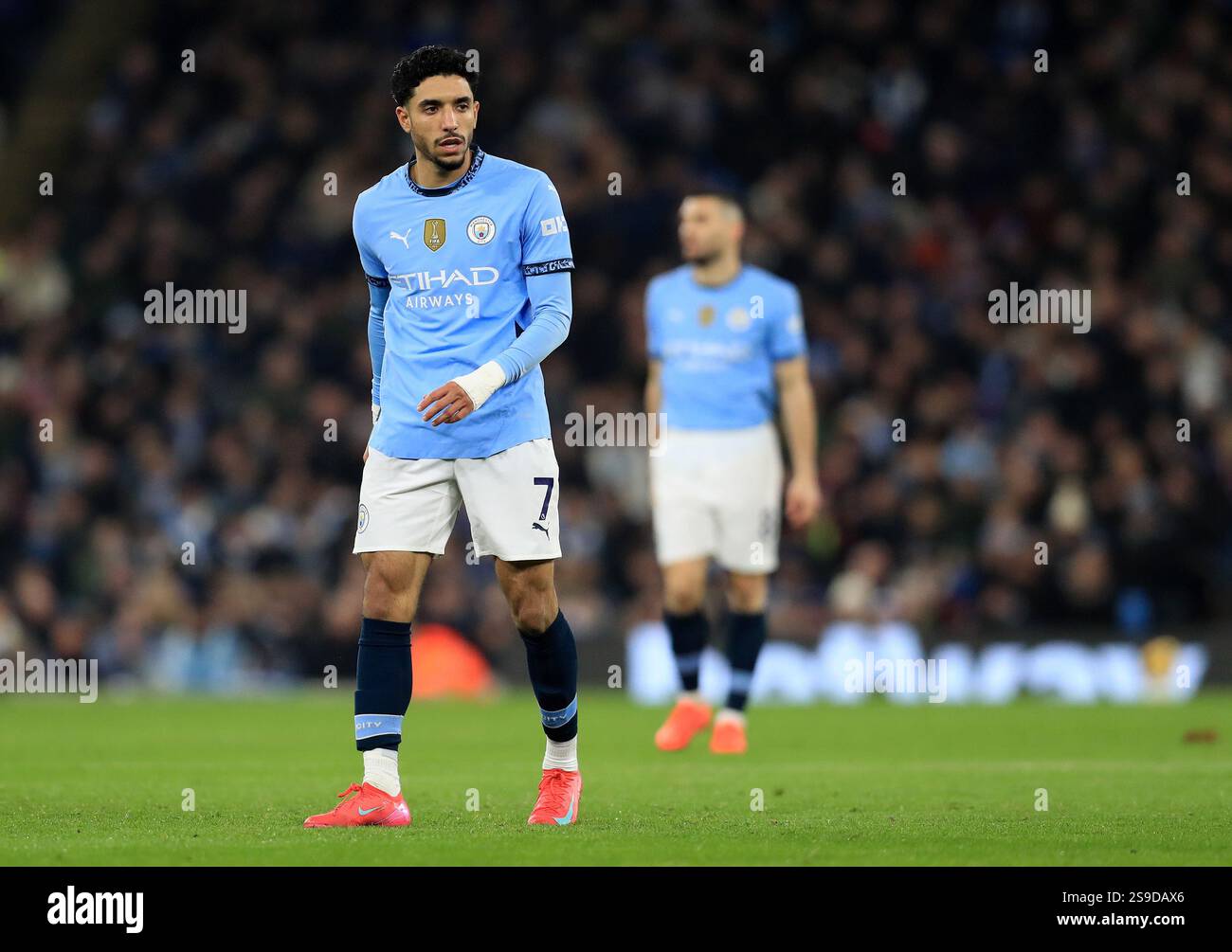 25th January 2025; Etihad Stadium, Manchester, England; Premier League ...