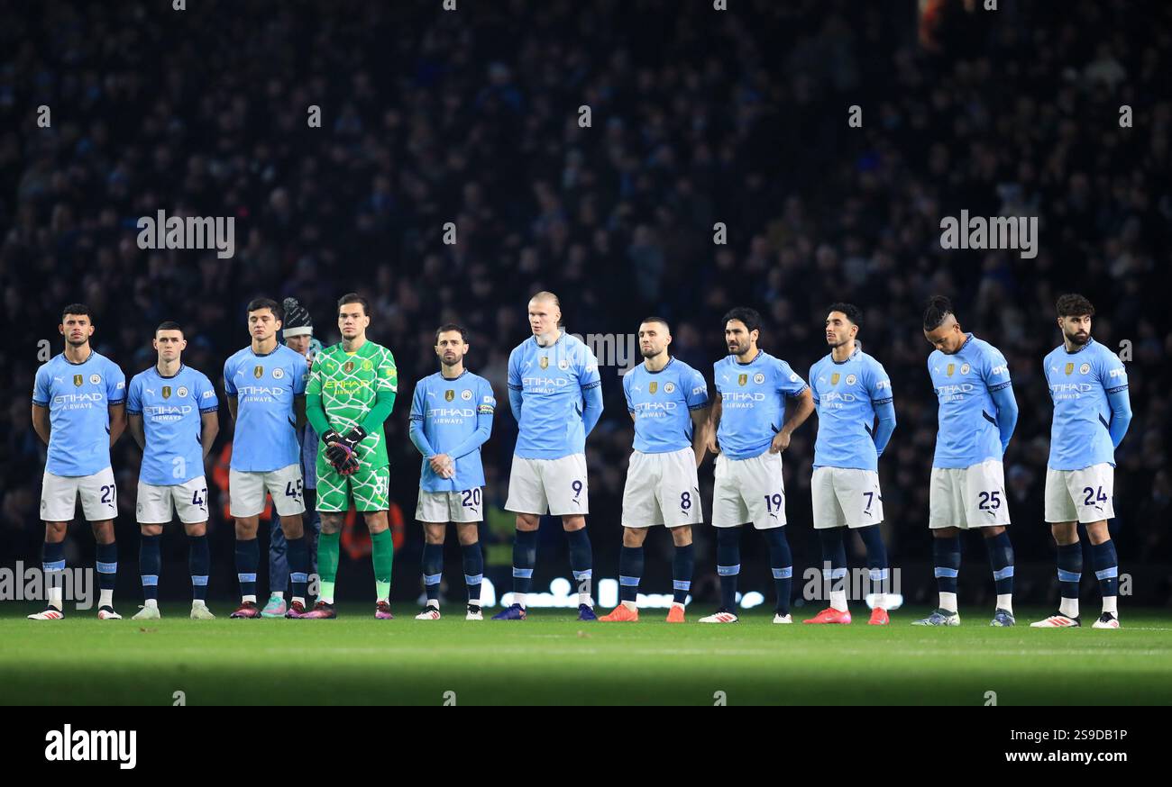 25th January 2025; Etihad Stadium, Manchester, England; Premier League ...