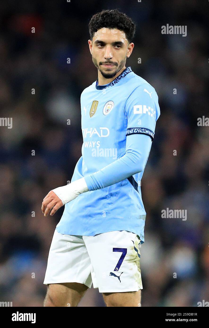 25th January 2025; Etihad Stadium, Manchester, England; Premier League ...