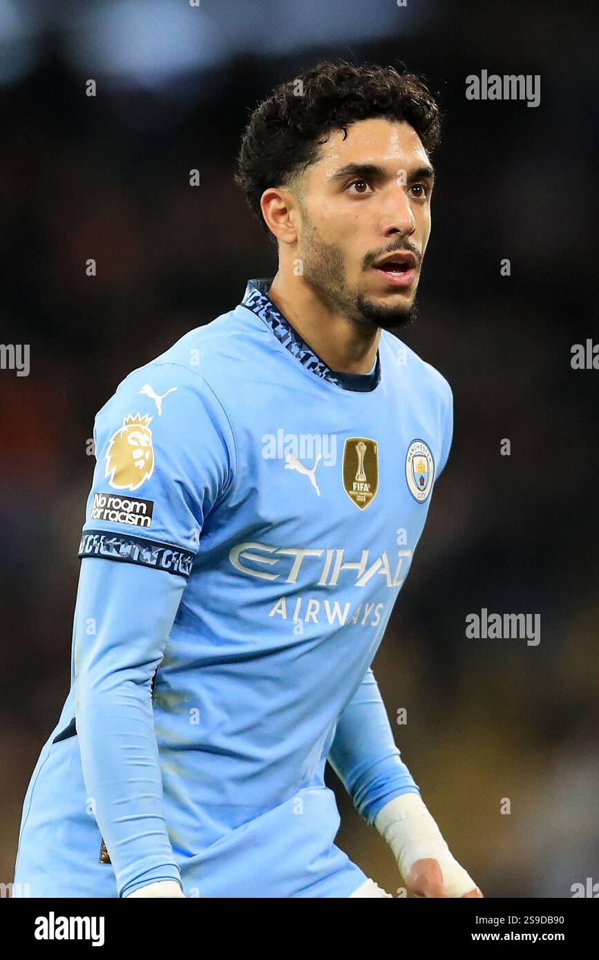 25th January 2025; Etihad Stadium, Manchester, England; Premier League ...