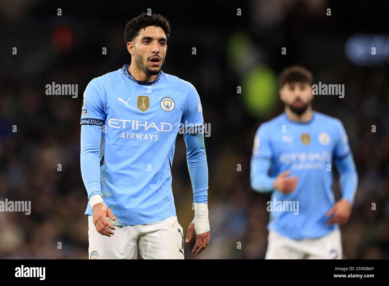 25th January 2025; Etihad Stadium, Manchester, England; Premier League ...