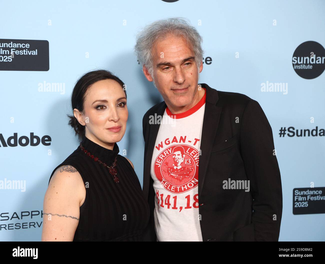 Mary Bronstein and Ronald Bronstein arriving to the “If I Had Legs I'd ...