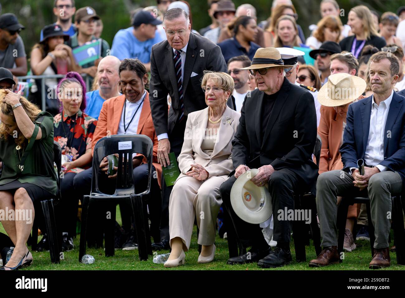 Her Excellency the Honourable Margaret Beazley AC KC during the ...