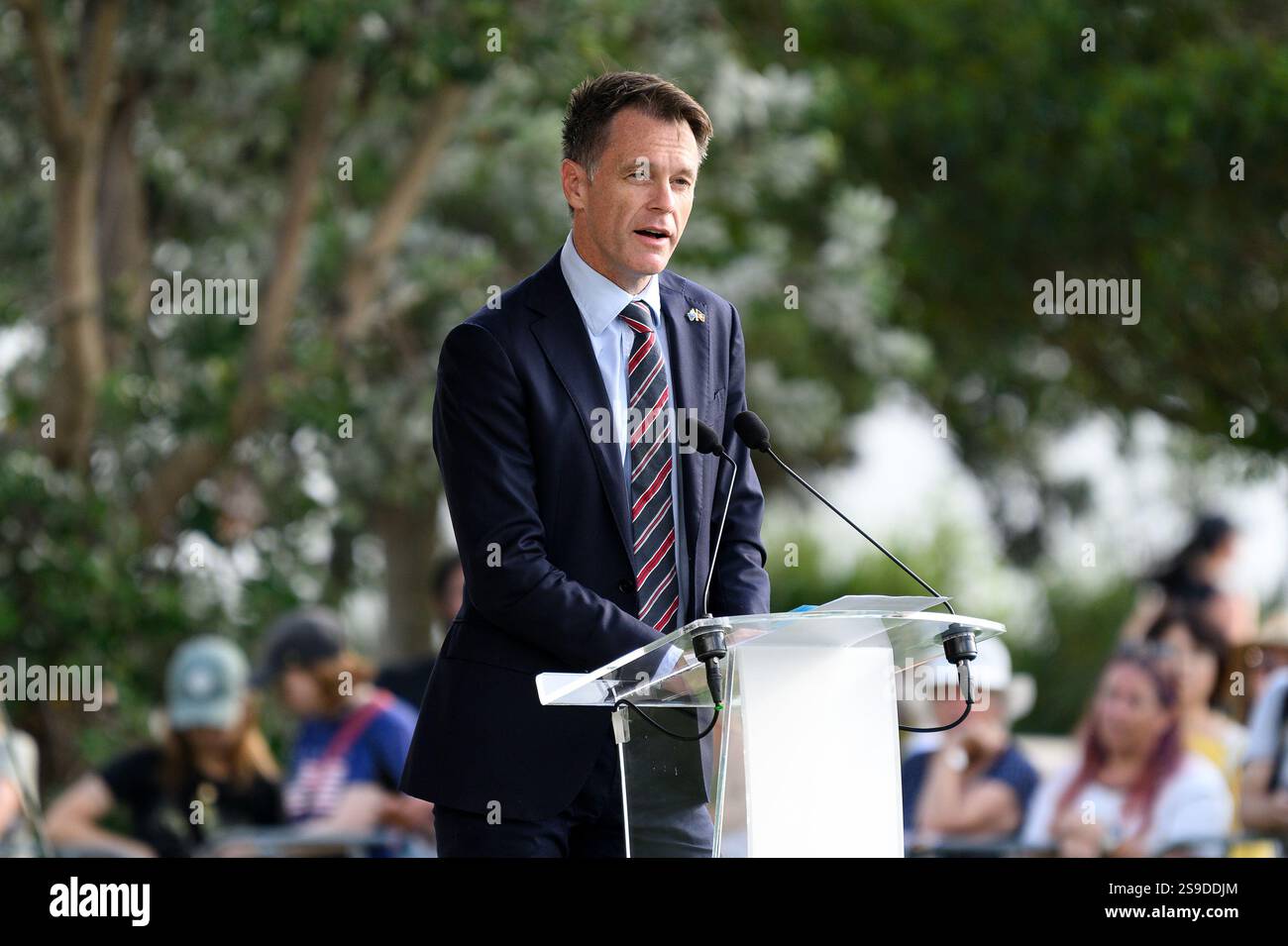 Chris Minns, Premier of New South Wales talks during the WugulOra ...