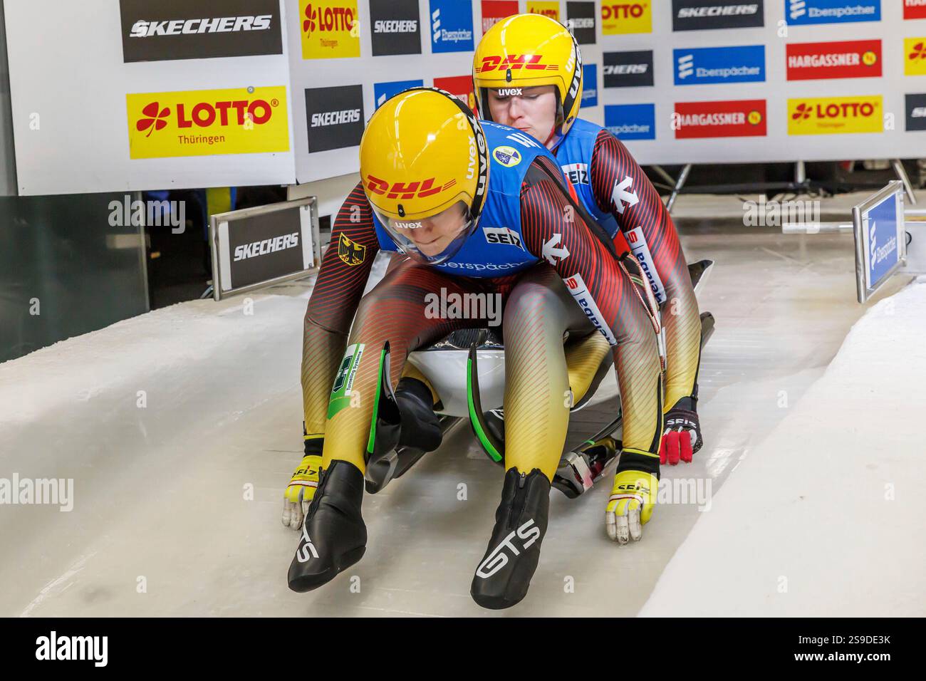 Elisa-Marie Storch mit Pauline Patz (GER, Deutschland) beim Start, 25. ...