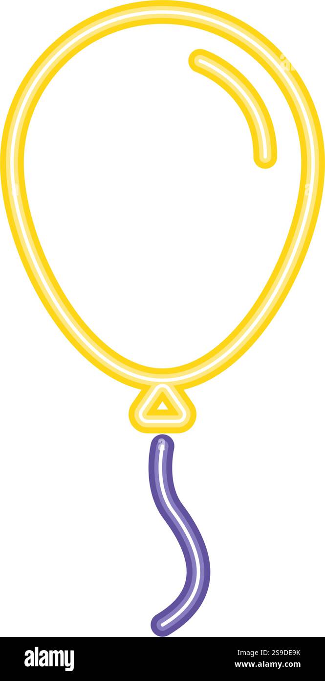 helium neon balloon Stock Vector Image & Art - Alamy