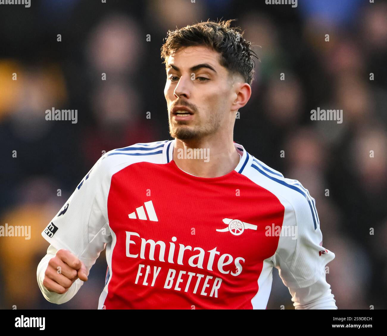 Kai Havertz of Arsenal during the Premier League match Wolverhampton ...