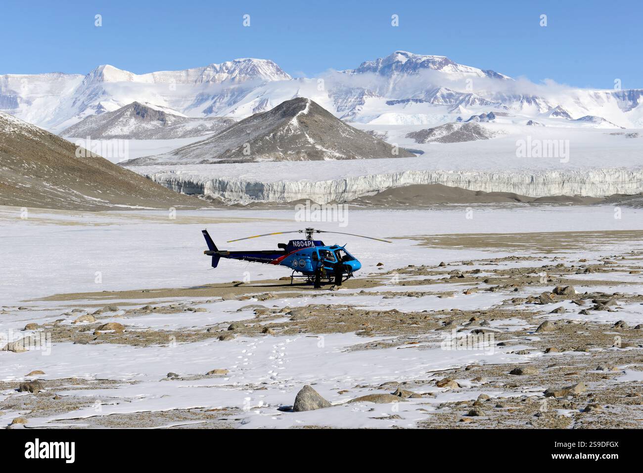 Mount Lister, Royal Society Range, from near Lake Colleen, Trans ...