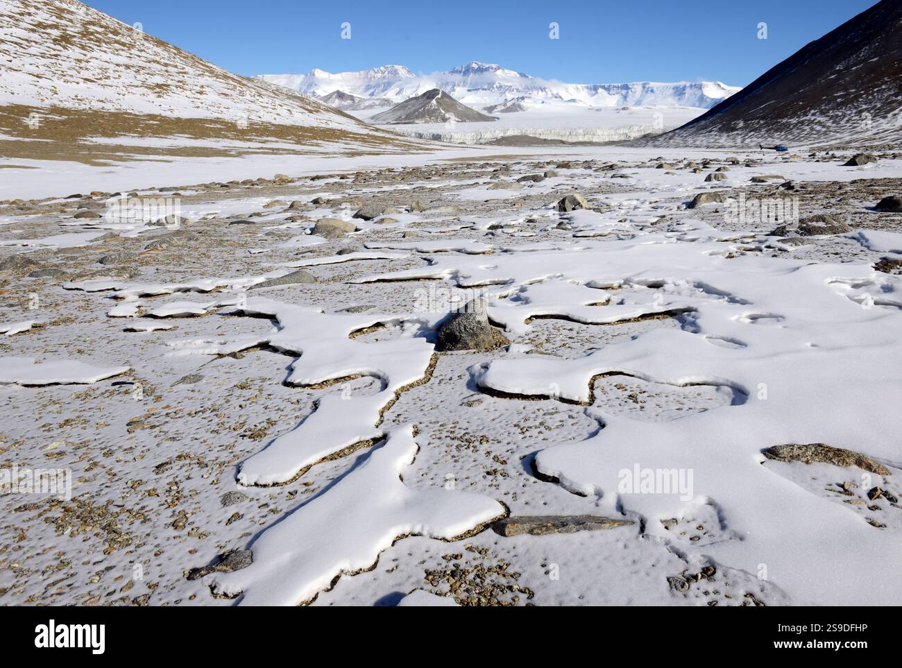 Mount Lister, Royal Society Range, from near Lake Colleen, Trans ...