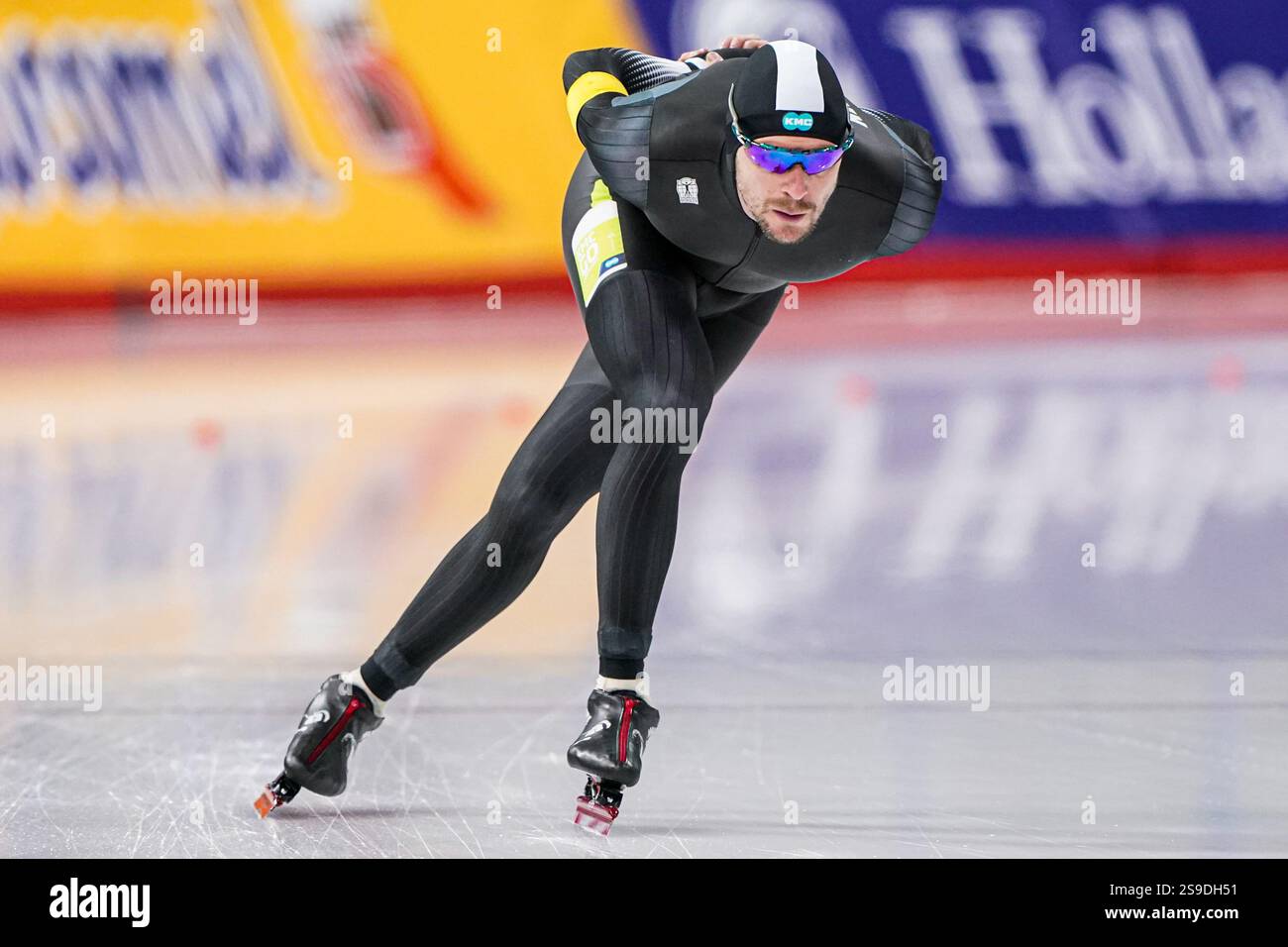 CALGARY, CANADA - JANUARY 25: Peter Michael of New Zealand competing ...
