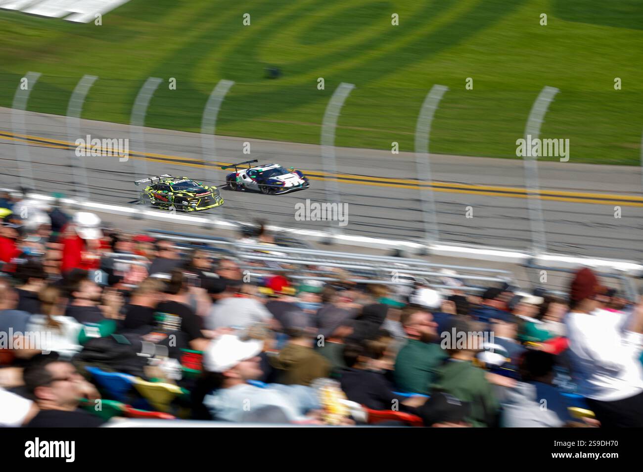 DAYTONA BEACH, FL - JANUARY 25: The #12 Vasser Sullivan Racing Lexus RC ...