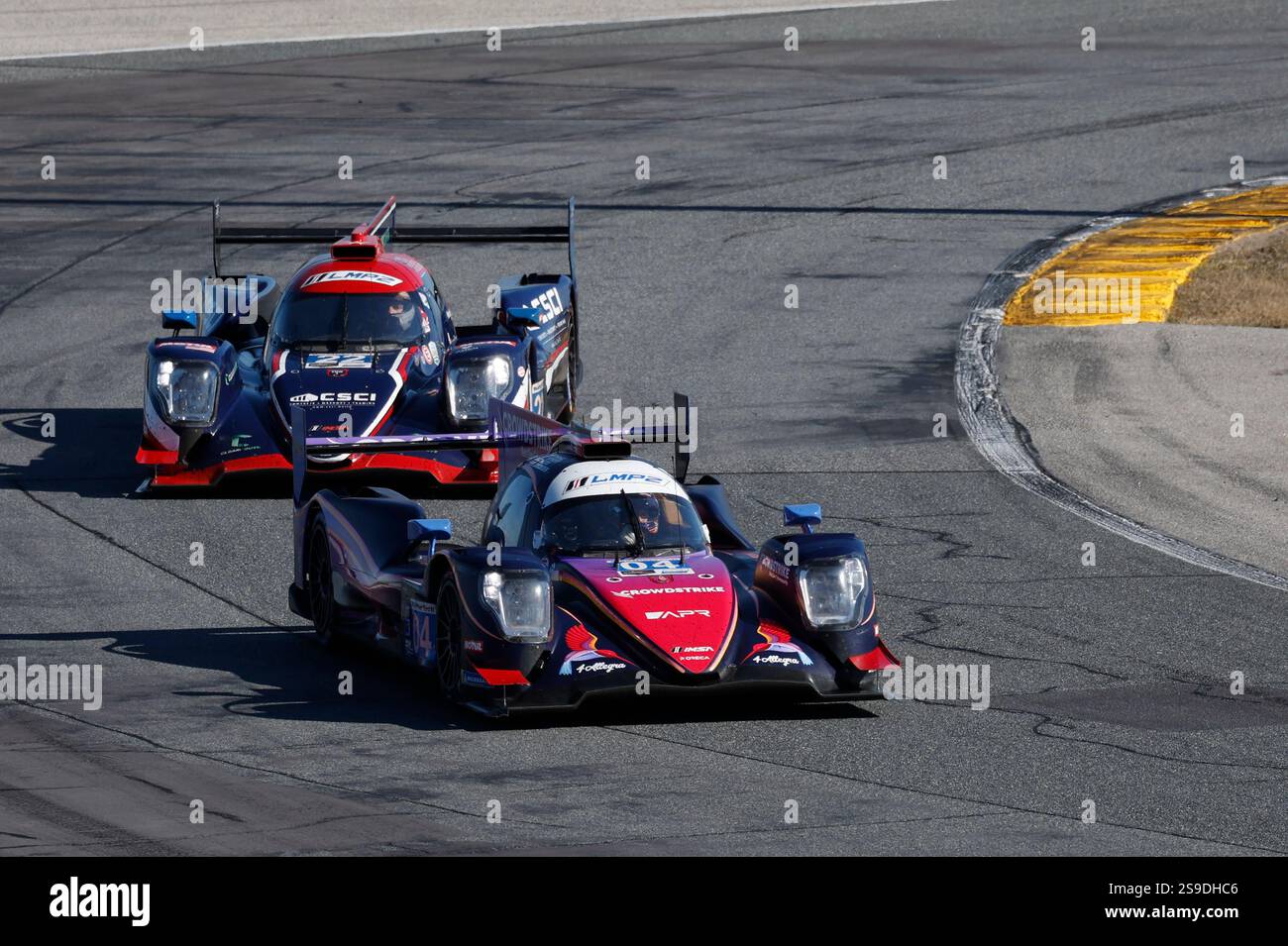 DAYTONA BEACH, FL - JANUARY 25: The #04 Crowdstrike Racing by APR ORECA ...