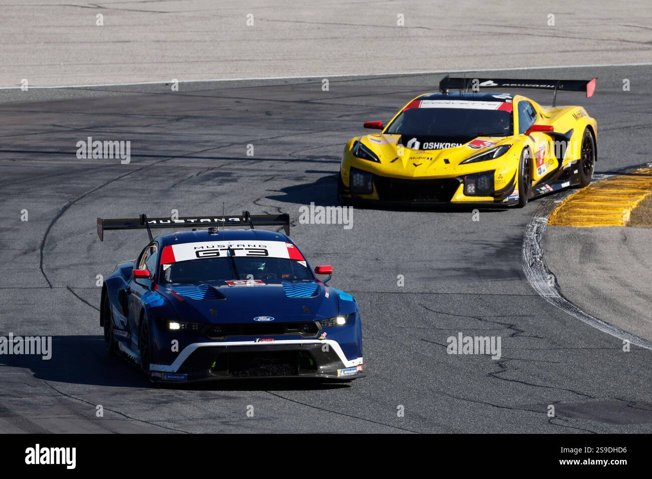 DAYTONA BEACH, FL - JANUARY 25: The #64 Ford Multimatic Motorsports ...