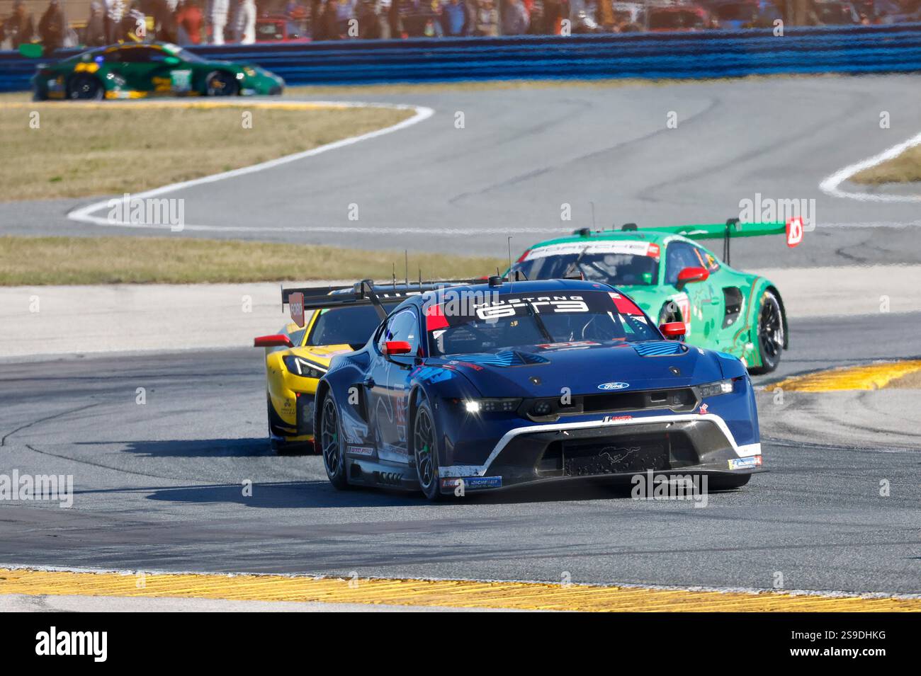 DAYTONA BEACH, FL - JANUARY 25: The #65 Ford Multimatic Motorsports ...