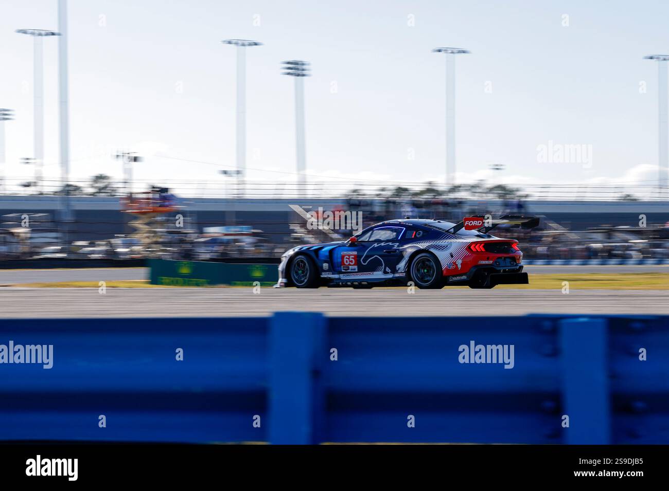 DAYTONA BEACH, FL - JANUARY 25: The #65 Ford Multimatic Motorsports ...