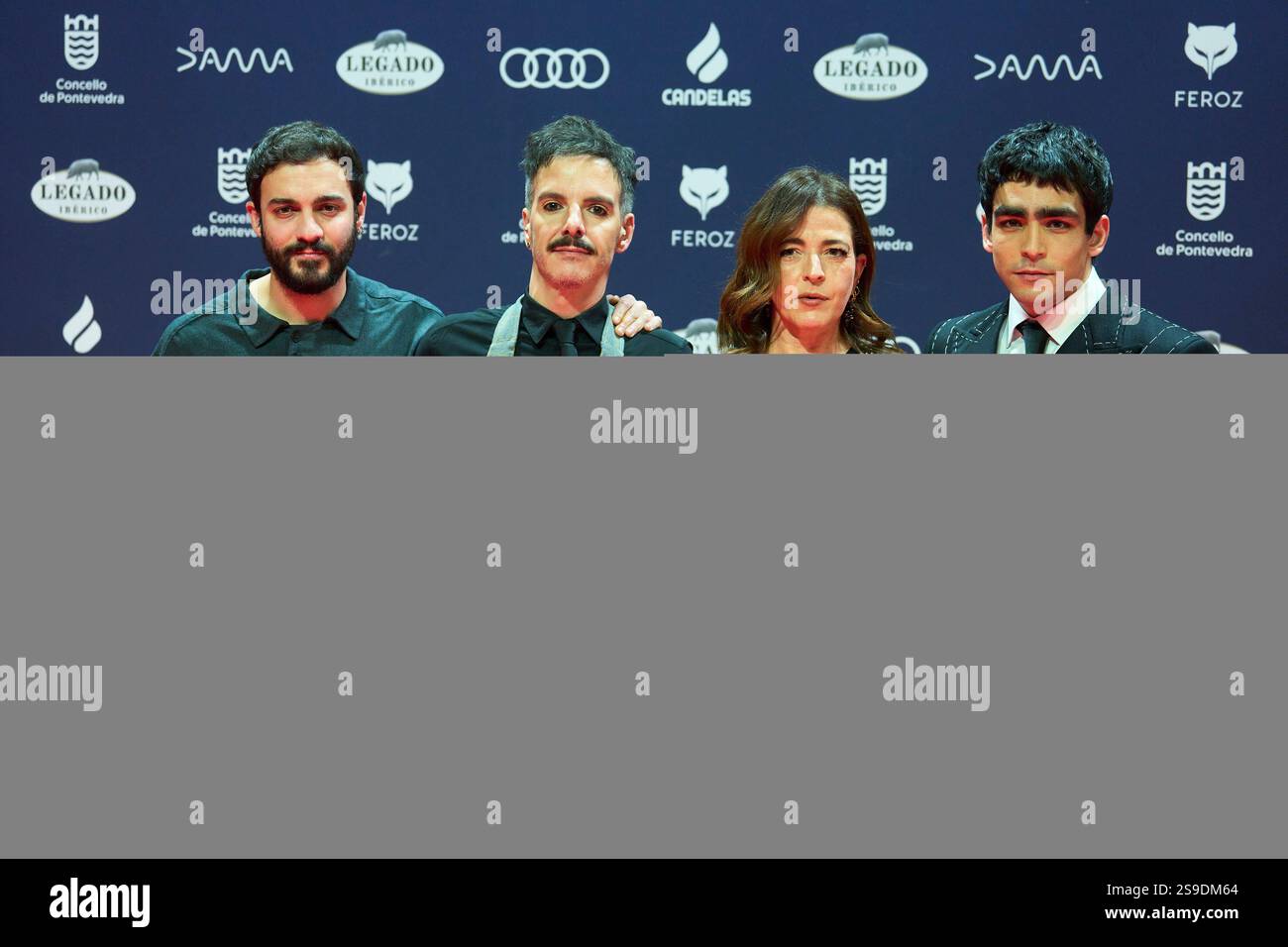 Nicolas Casal, Javier Giner, Nora Navas, Omar Ayuso attends 'Feroz ...