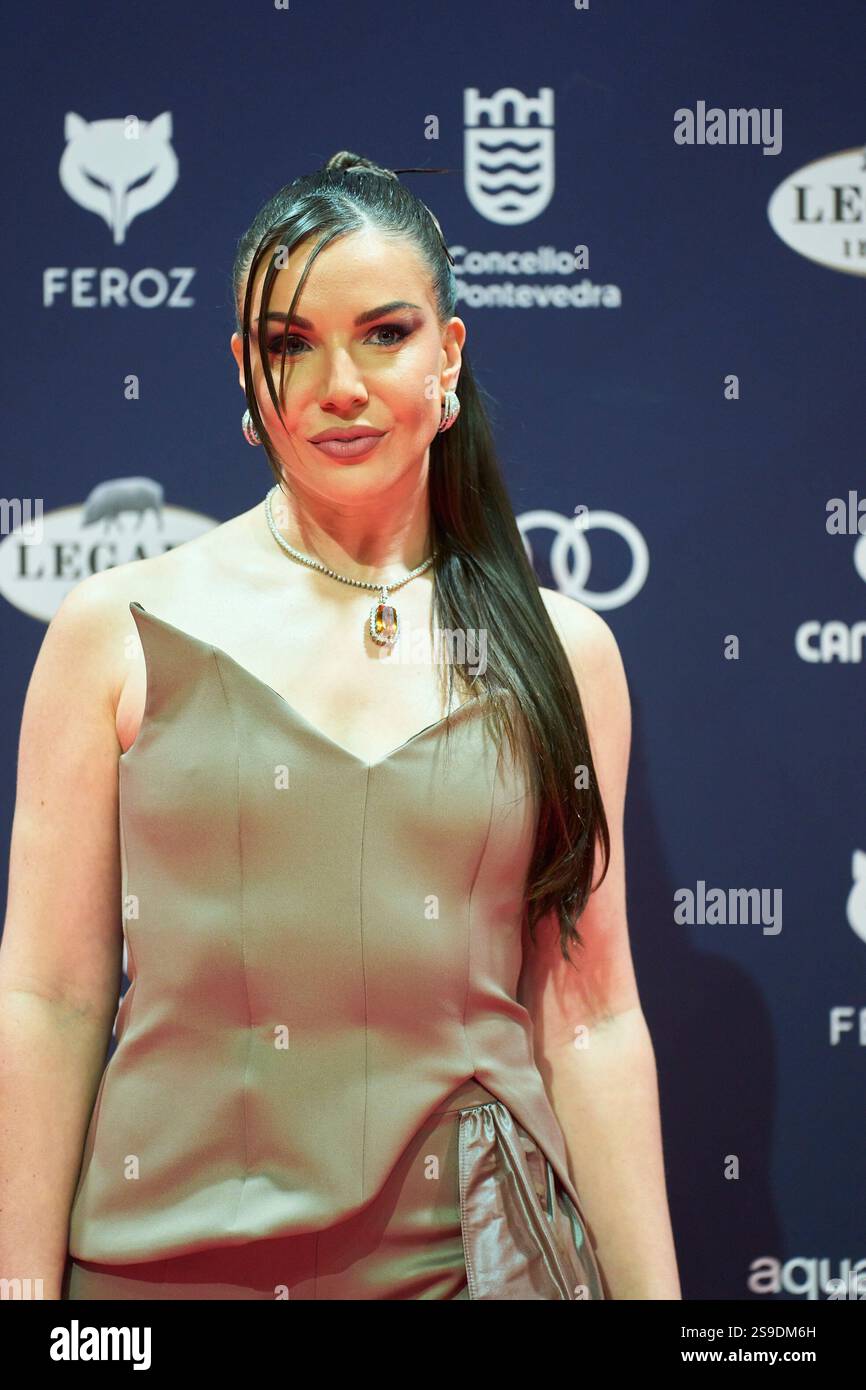 Ines Hernand attends 'Feroz Awards' 2025 Red Carpet at Pazo de la ...