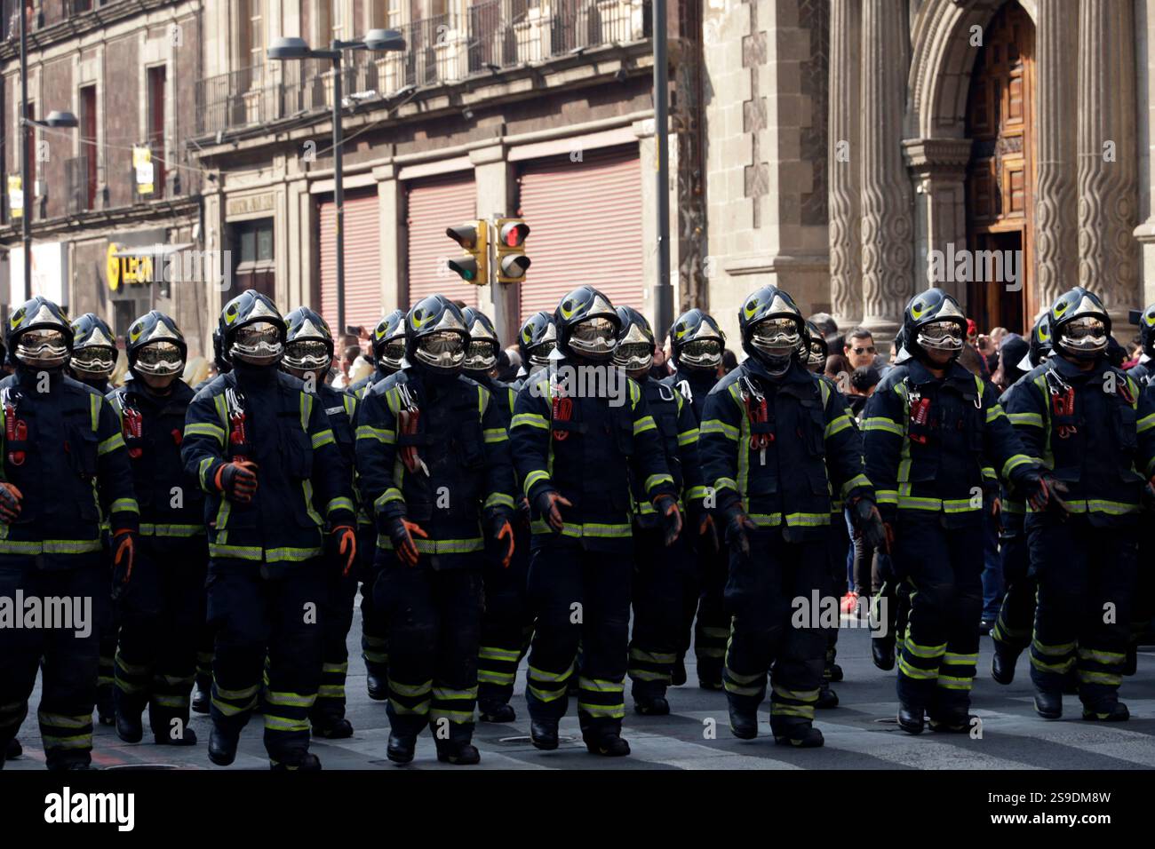 Members Fire Department taking part during the first Heroic Fire ...