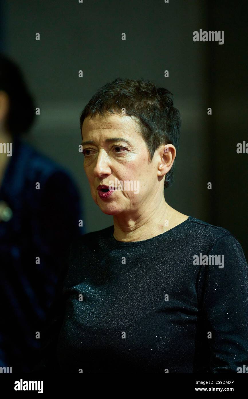 January 25, 2025, Pontevedra, Galicia, Spain: Maria Guerra attends â ...