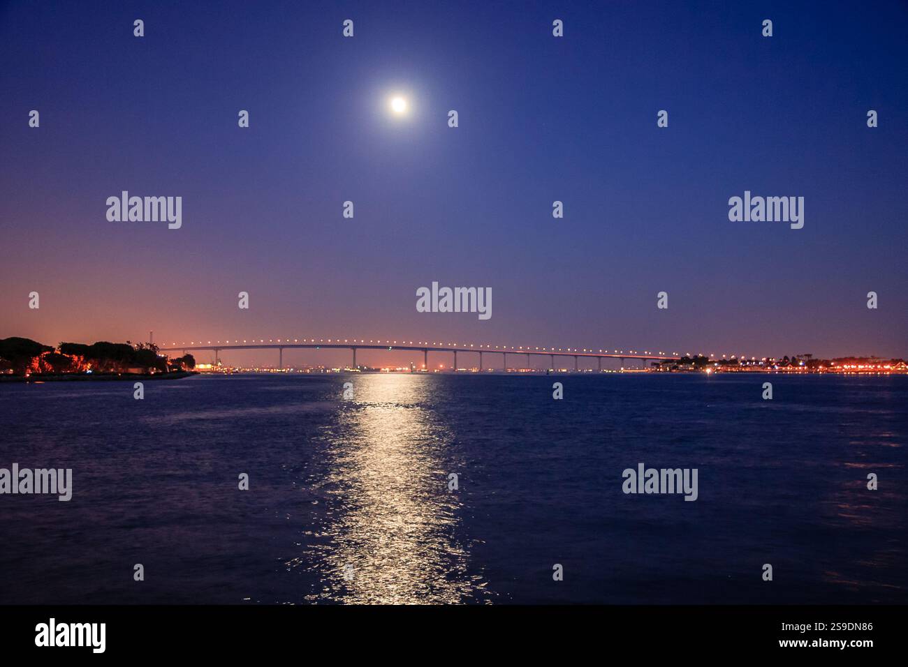 Large full moon on summer hi-res stock photography and images - Alamy