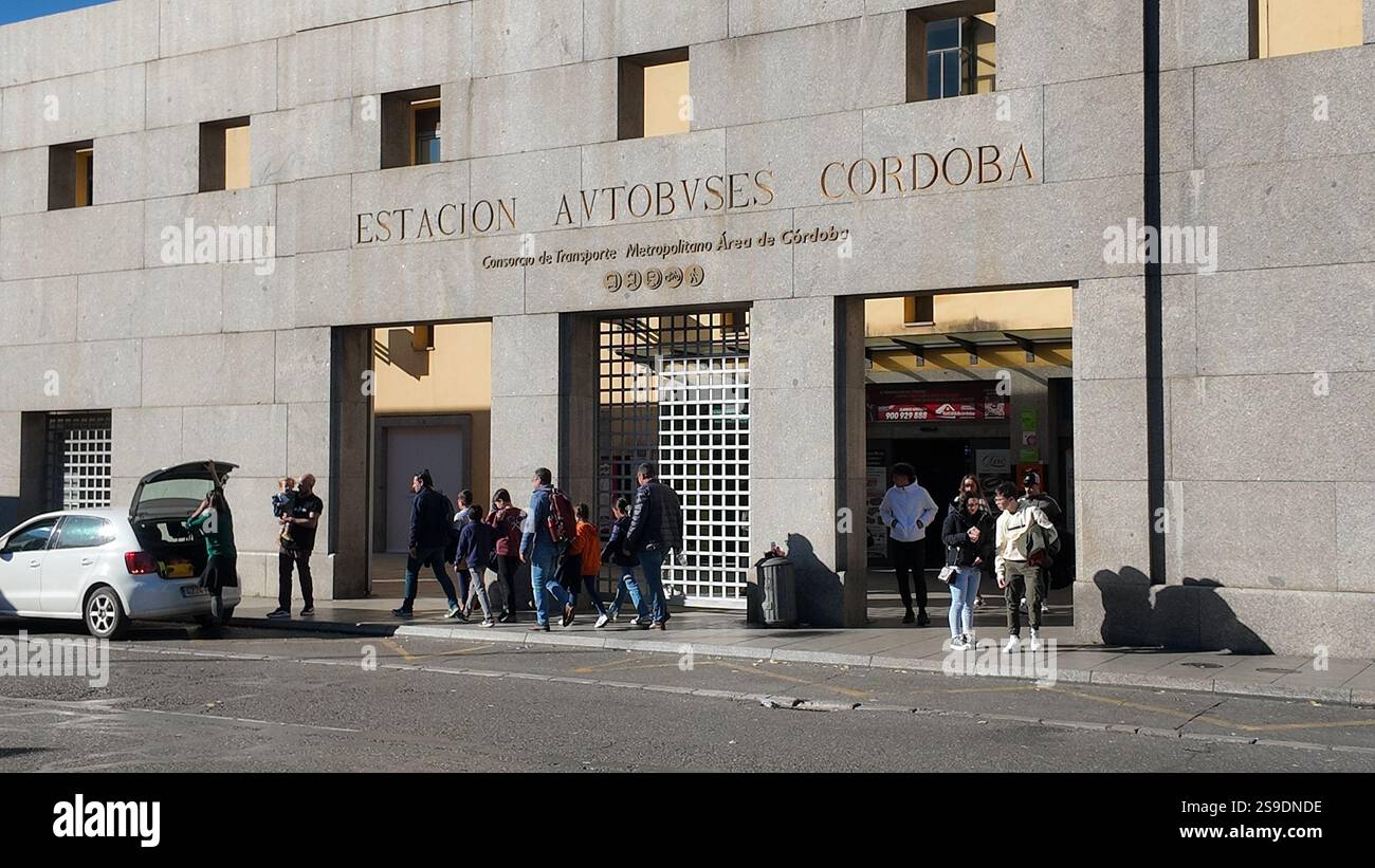The Córdoba Bus Station, designed by César Portela and Juan Cuenca ...