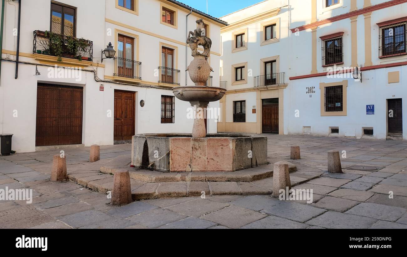 Plaza del Potro is a charming, historic square in Córdoba, Spain, known ...