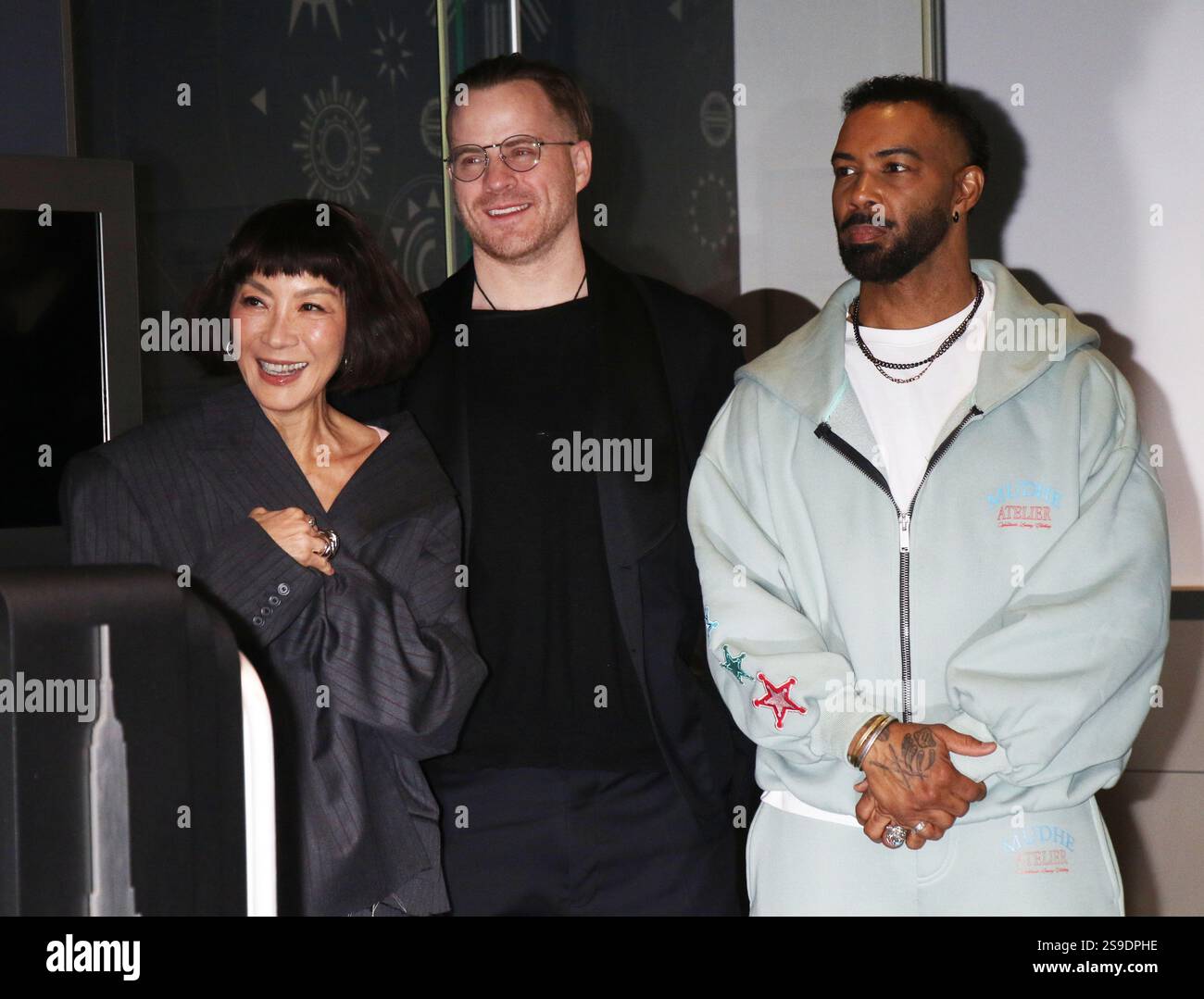 January 24, 2025 Michelle Yeoh, Rob Kazinsky, Omari Hardwick., attend ...