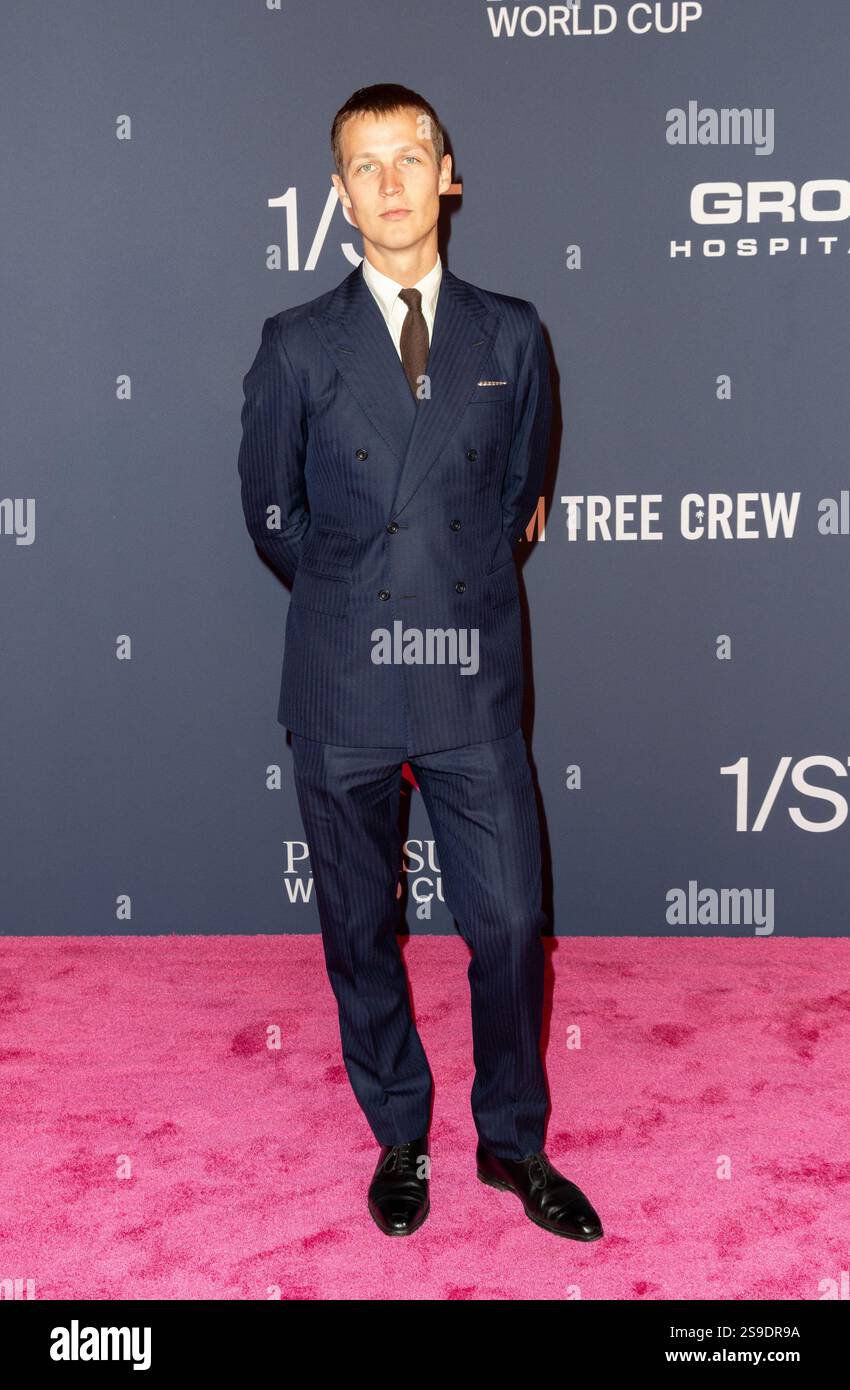 HALLANDALE, FLORIDA - JANUARY 25: William Gordon Lennox attends Pegasus ...